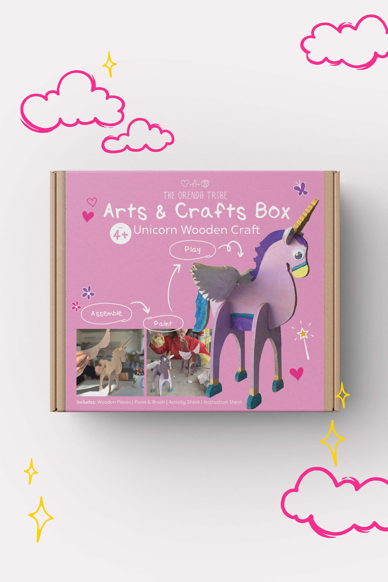 Unicorn Arts & Craft Box – The Orenda Tribe