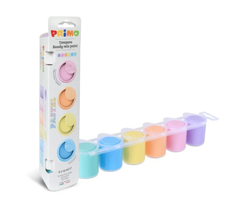 Primo Premium Ready-mix poster paint 6 Pastel colours – The Orenda Tribe